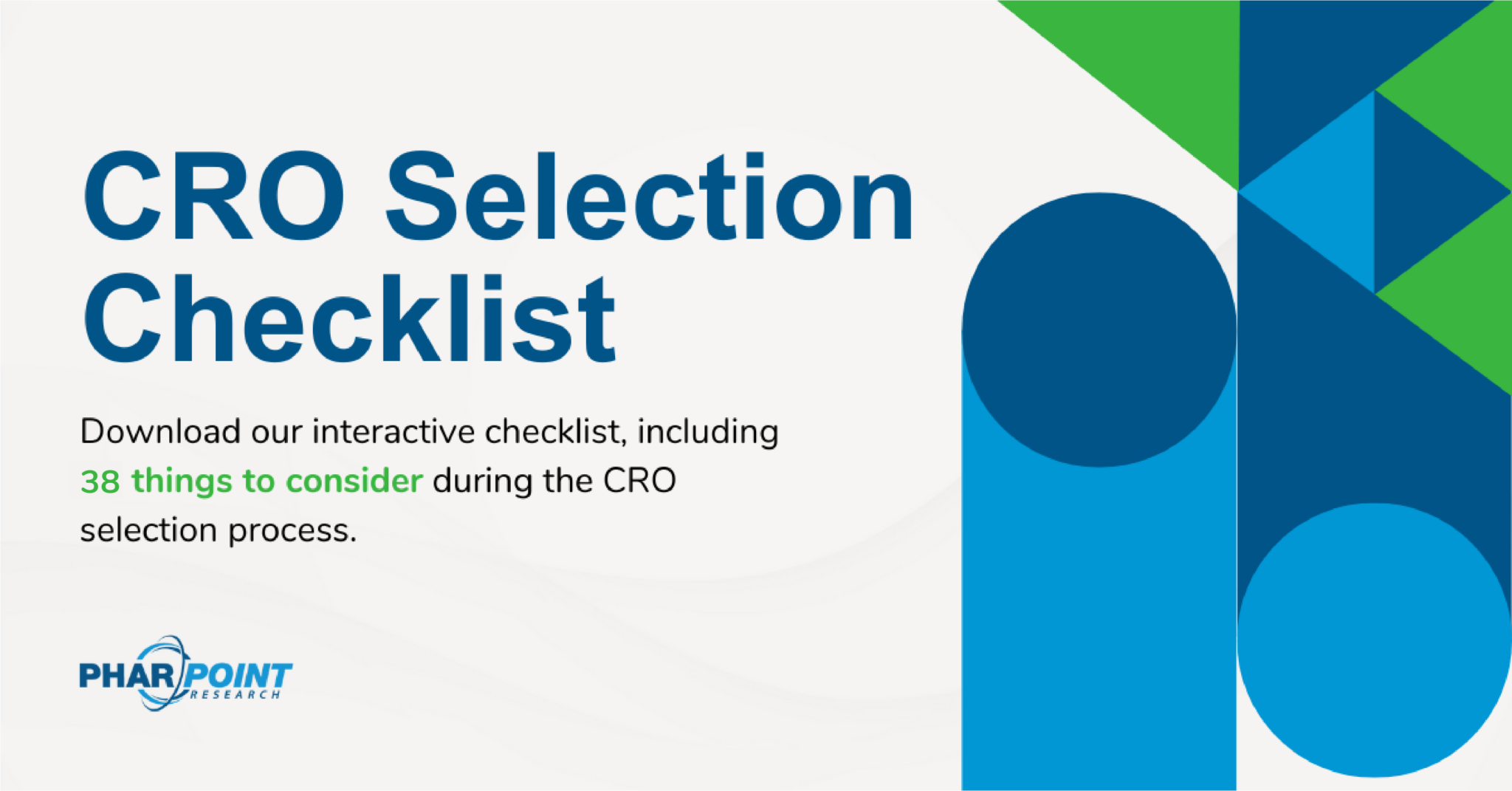 How to Choose a CRO: 38 Factors (+ a CRO Selection Checklist)
