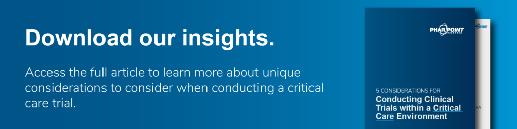 Best Practices for Conducting Critical Care Trials | PharPoint