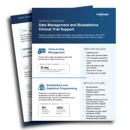 Clinical Data Management CRO Services – PharPoint Research