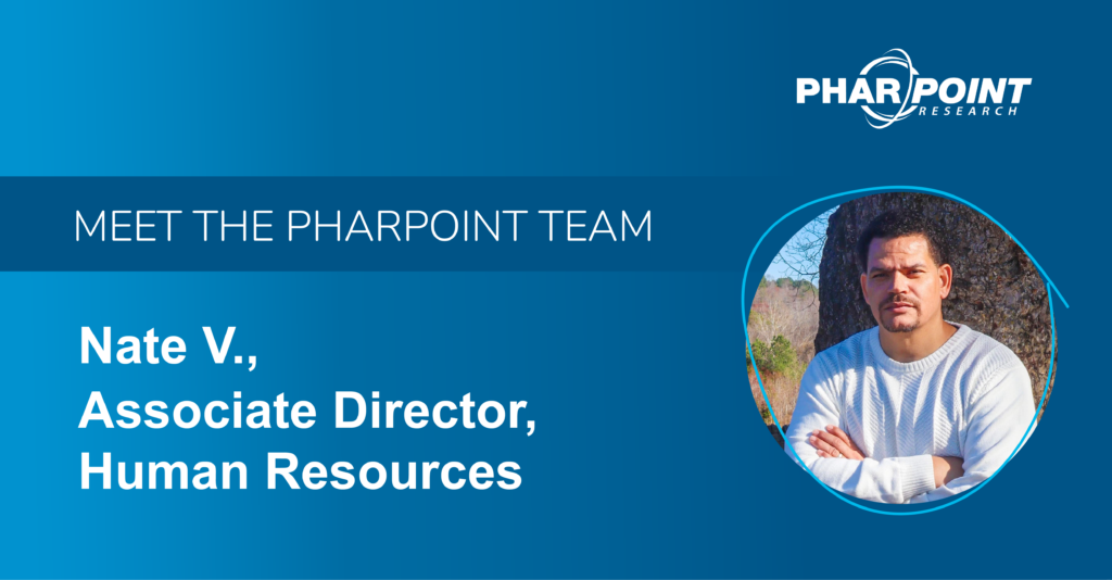Meet the PharPoint Team: Nate, Assoc. Director of HR | PharPoint