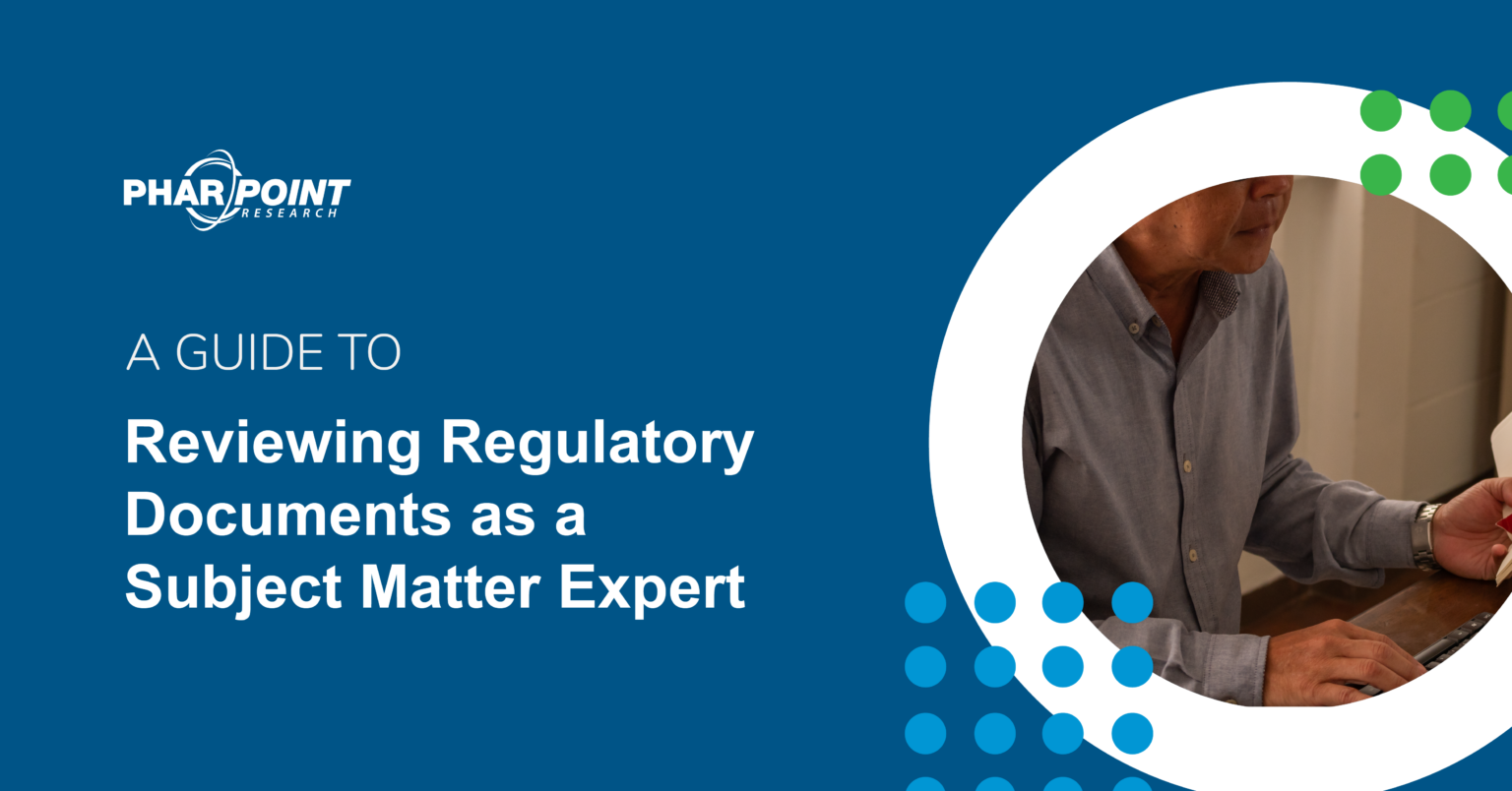 A Guide to Reviewing Regulatory Documents as a Subject Matter Expert ...